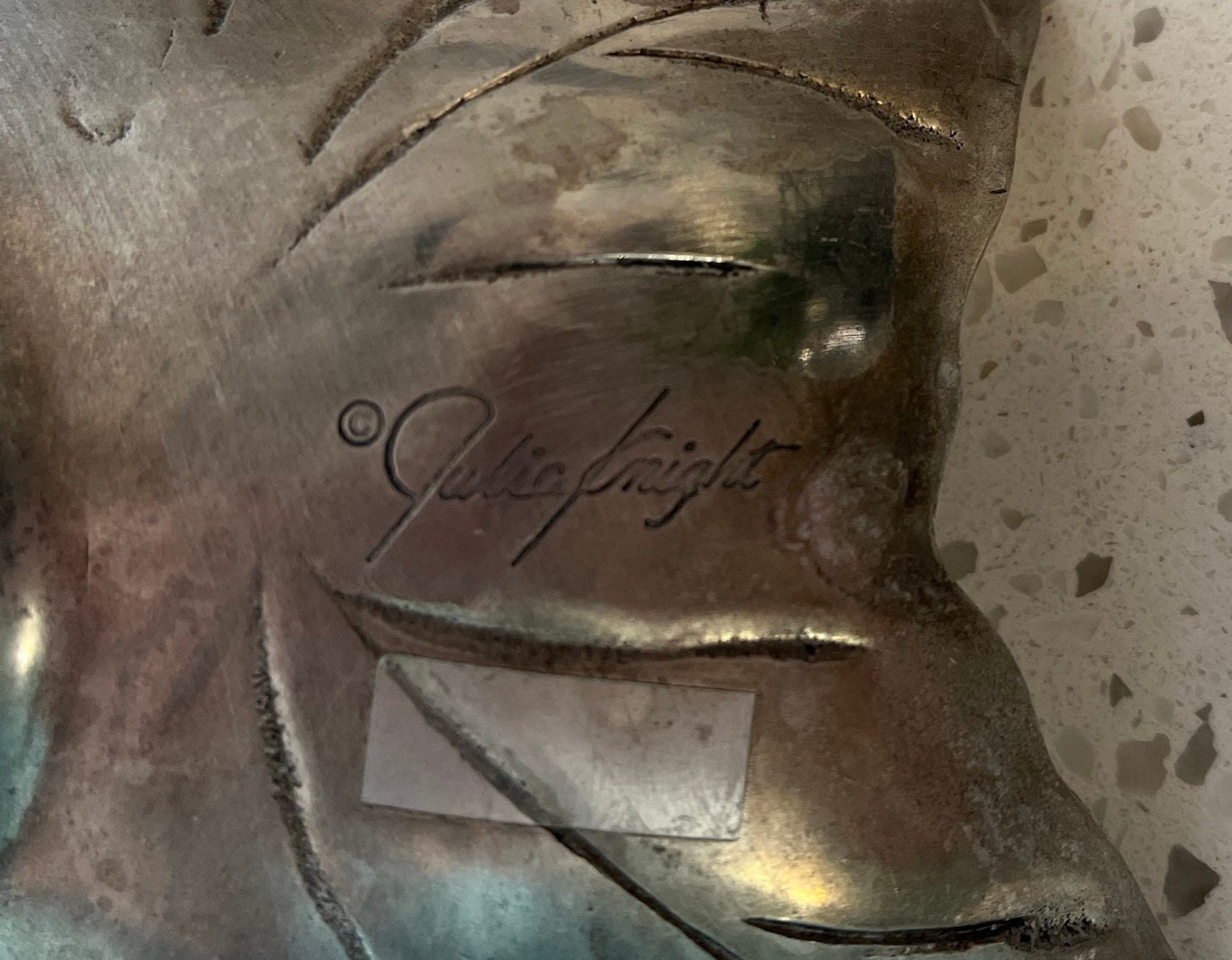 Julia Knight Buff Maple Leaf Enamel Aluminum Bowl Trinket Dish - Etsy