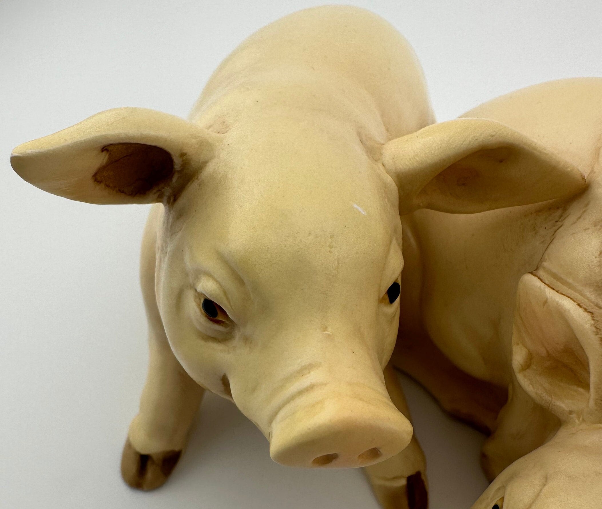 Vintage Hard to Find Detailed UCTCI Pig Threesome Figurine - Etsy
