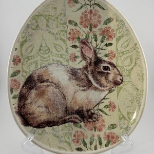 Vintage Pottery Barn Bunny Rabbit Plates Spring Decor, Set of Three - Etsy