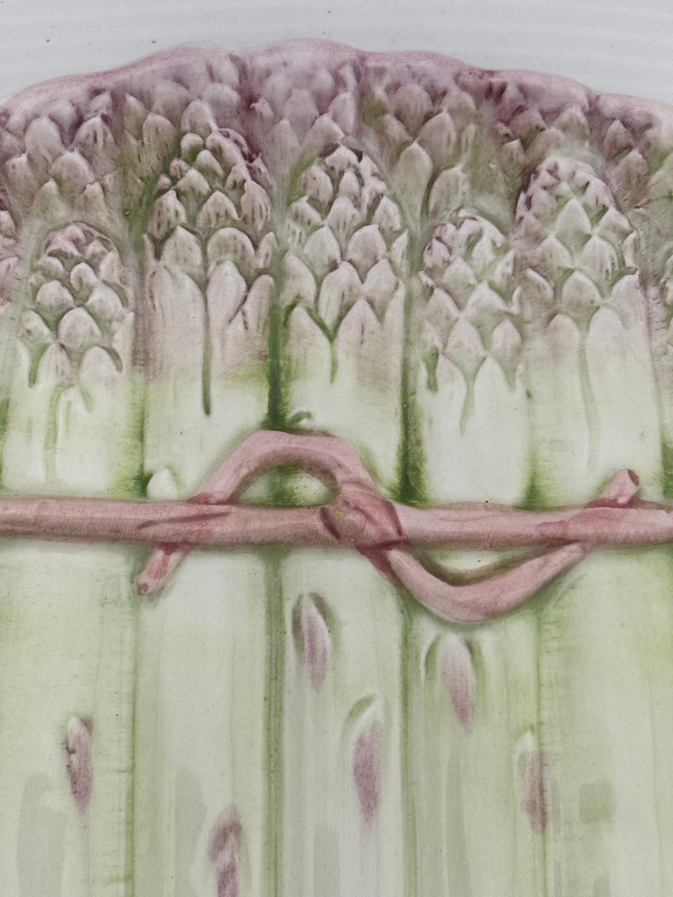 Vintage Italian Asparagus Dish/italian Ceramic Asparagus - Etsy