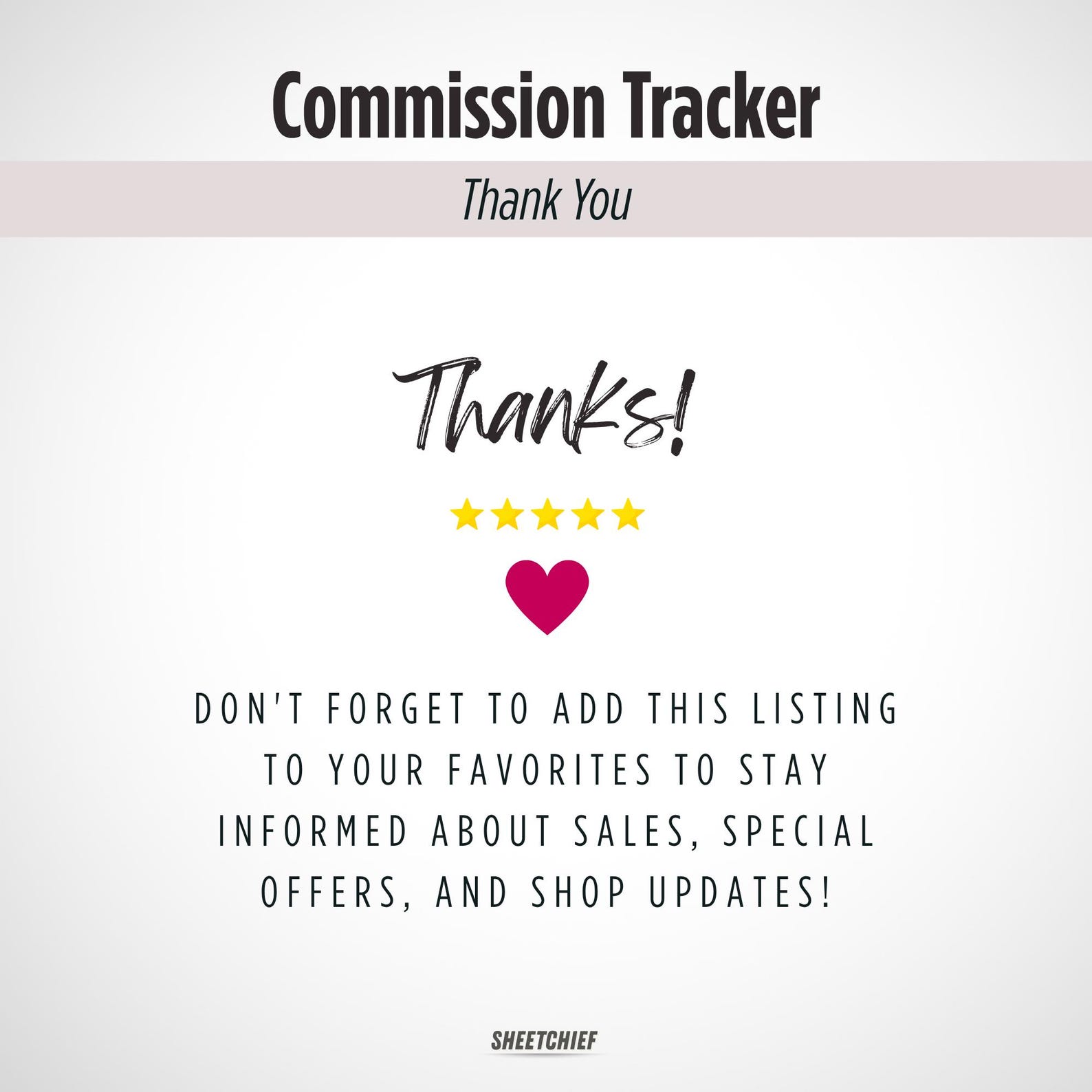 Commission Tracker | Google Sheets | Sales and Earnings Log for ...