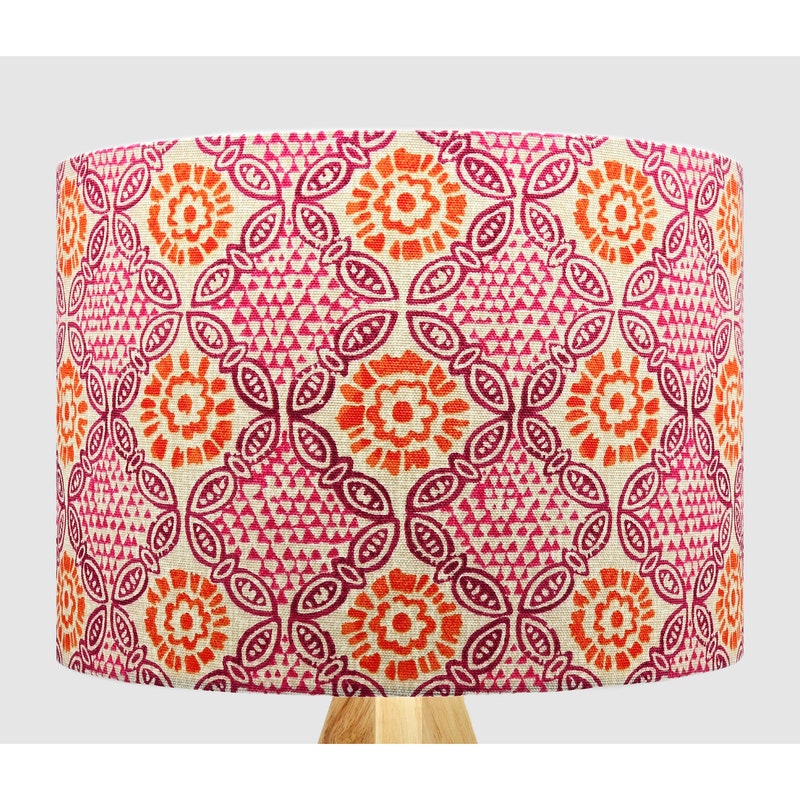 Pink Table Lamp Shade 15cm - Etsy UK