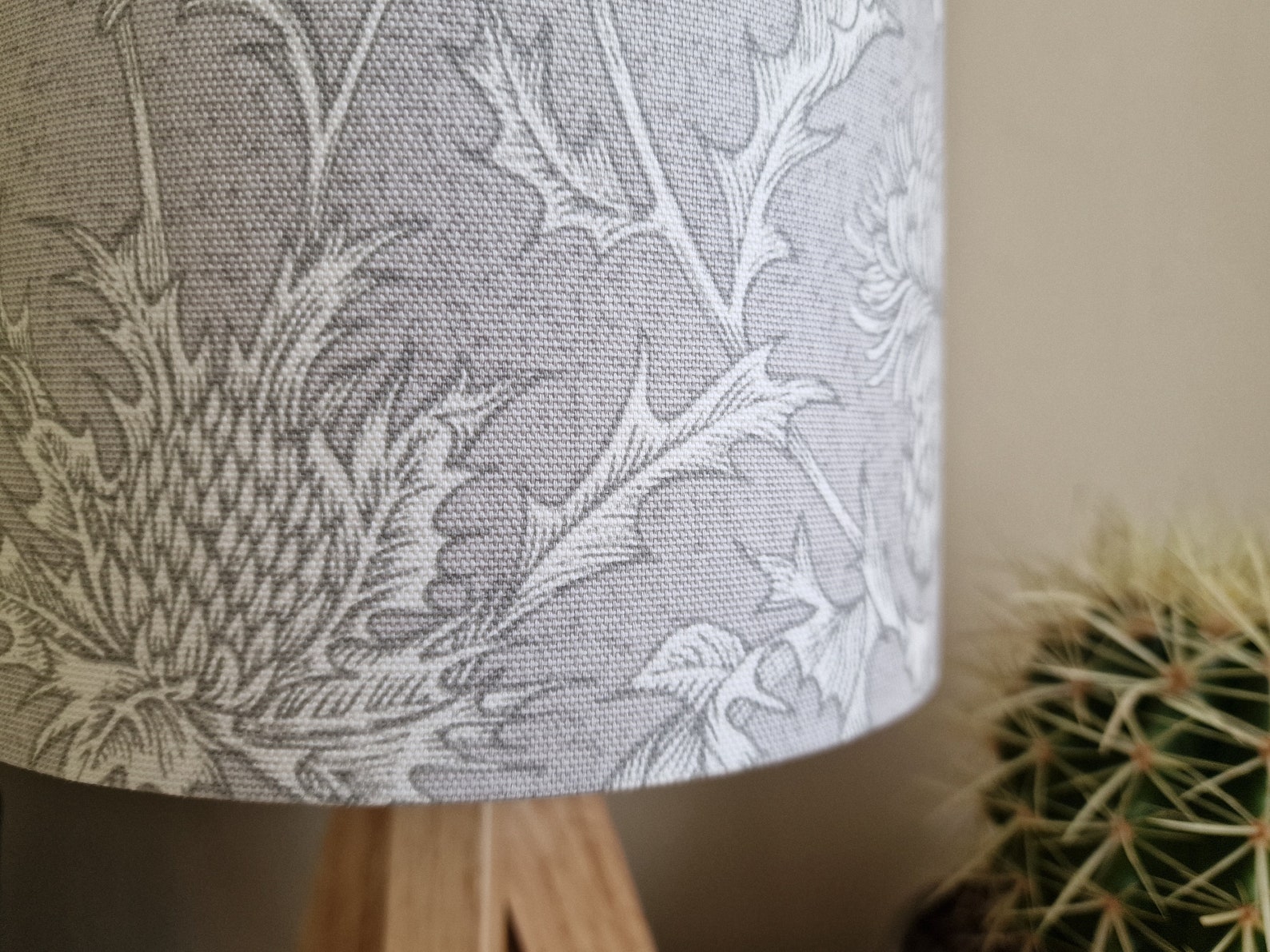 Scottish Grey Lampshade Table Floor Lamp / Ceiling Pendant - Etsy UK