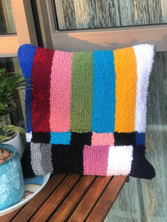 Vintage Color Bars TV Pillow Case Decorative Pillow Case - Etsy