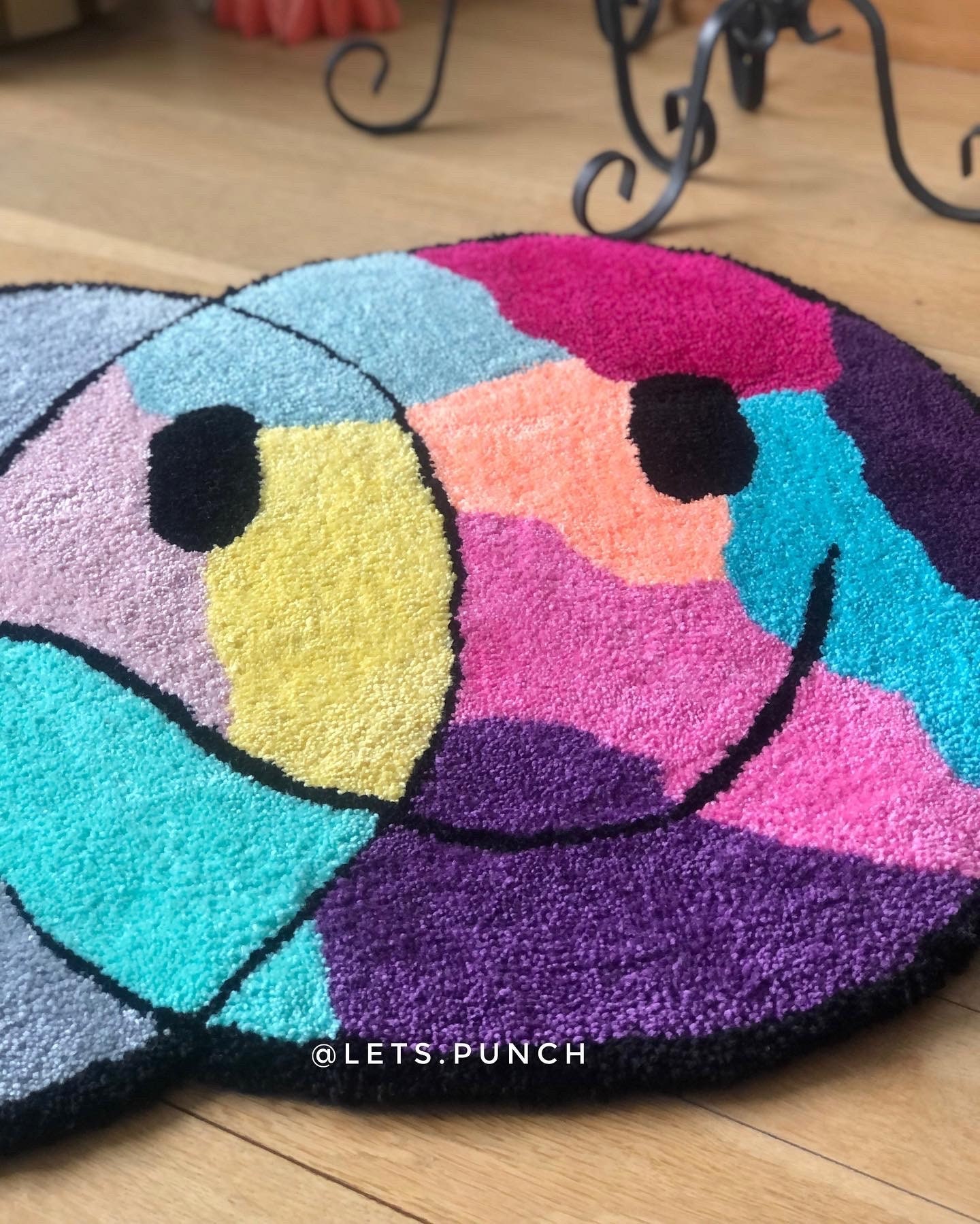 Moods Tufted Rug - Colorful Rug - %100 Handmade - Etsy