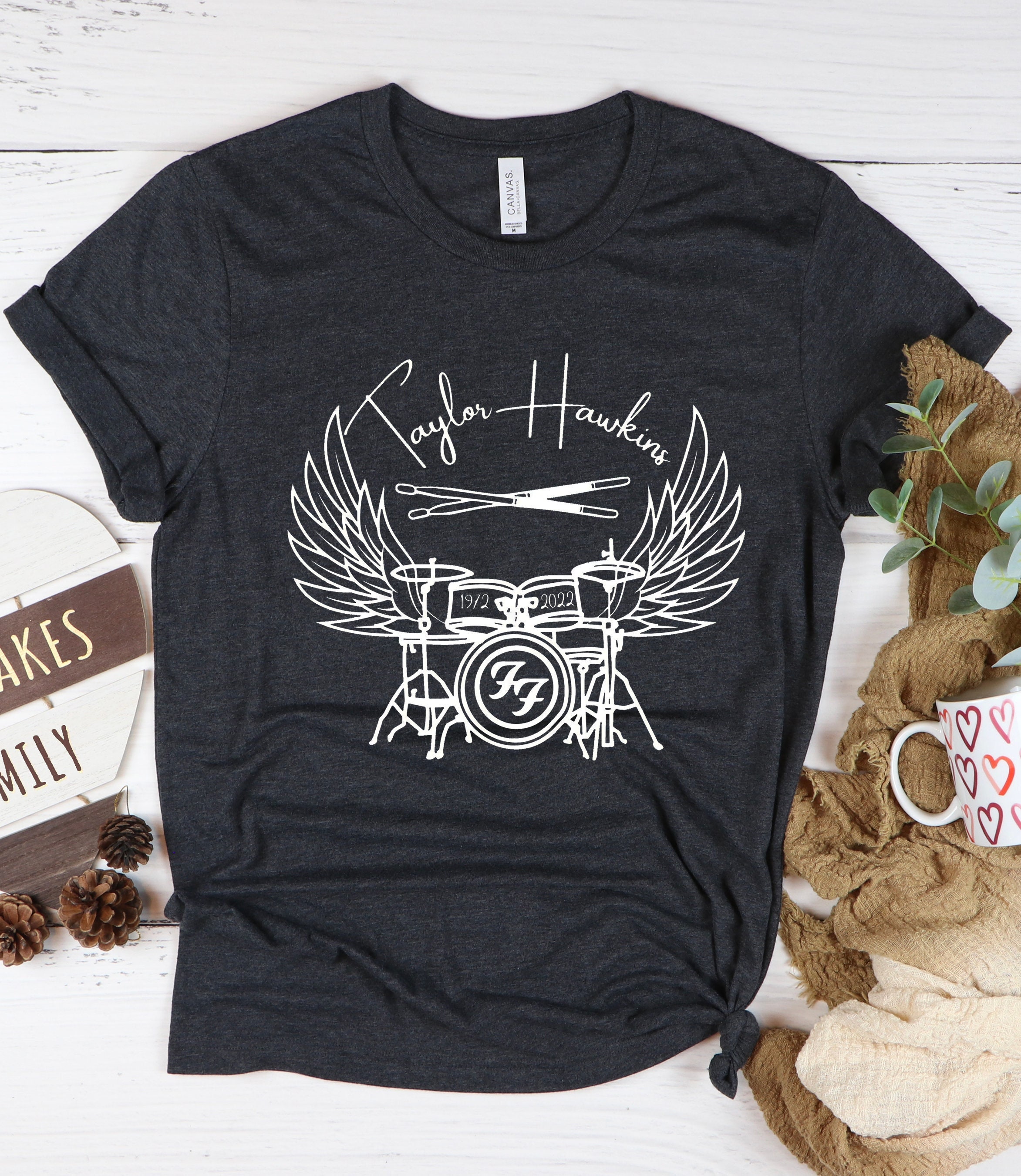 Taylor Hawkins Memorial Foo Fighters Unisex T-Shirt, Taylor Hawkins Foo ...