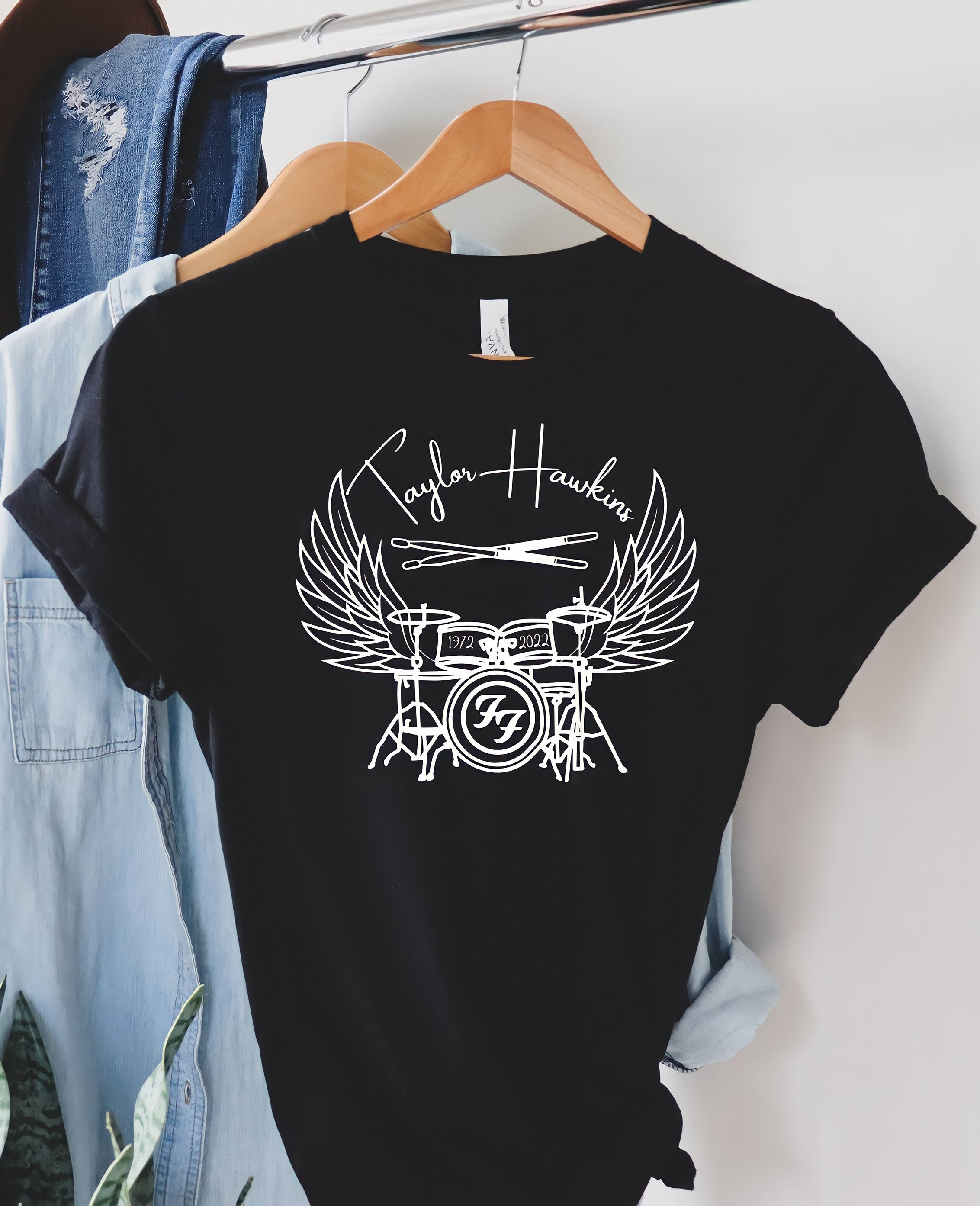 Taylor Hawkins Memorial Foo Fighters Unisex T-Shirt, Taylor Hawkins Foo ...