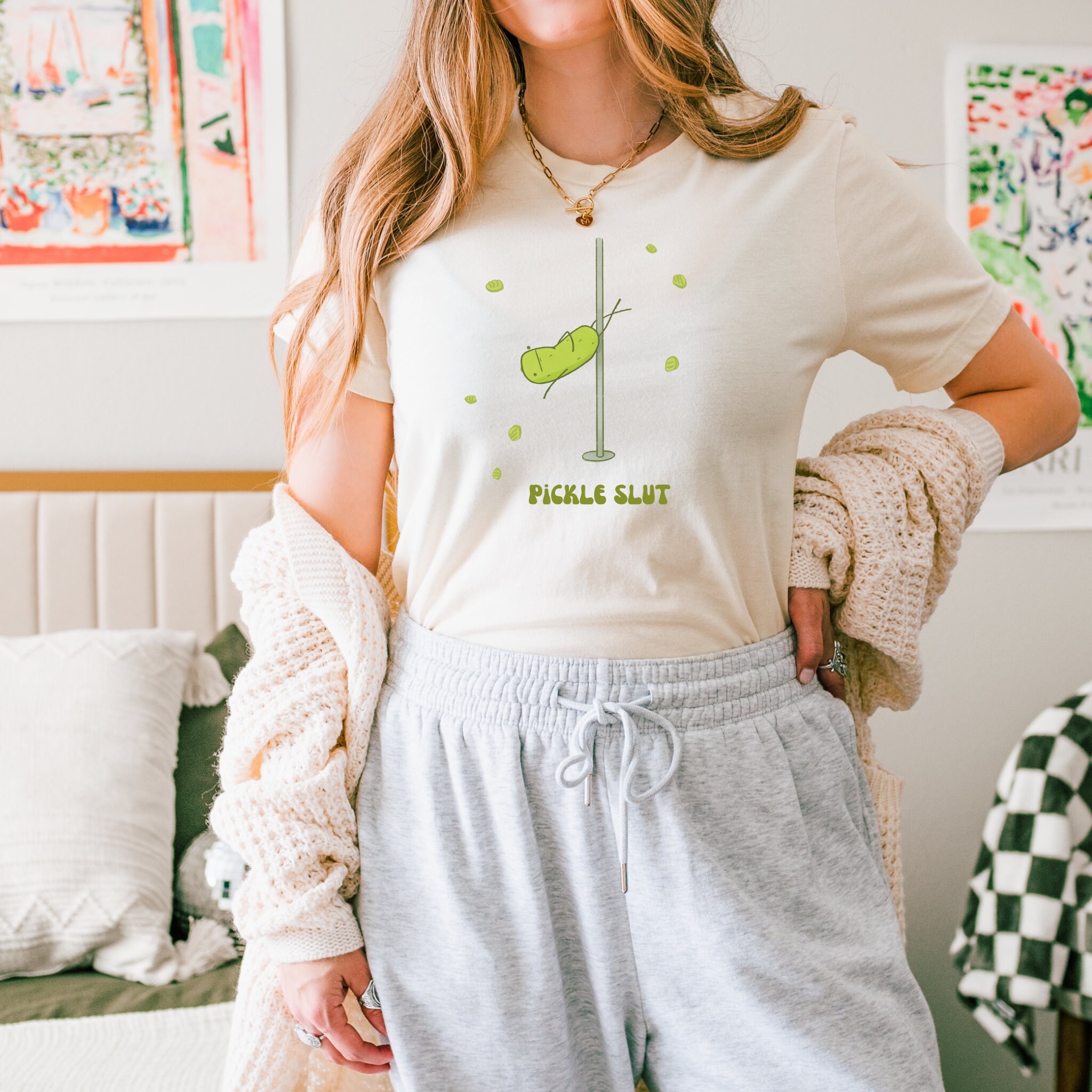 Pickle Slut T-shirt, Funny Pickle Shirt, Cute Pickle Shirt, Pickle ...