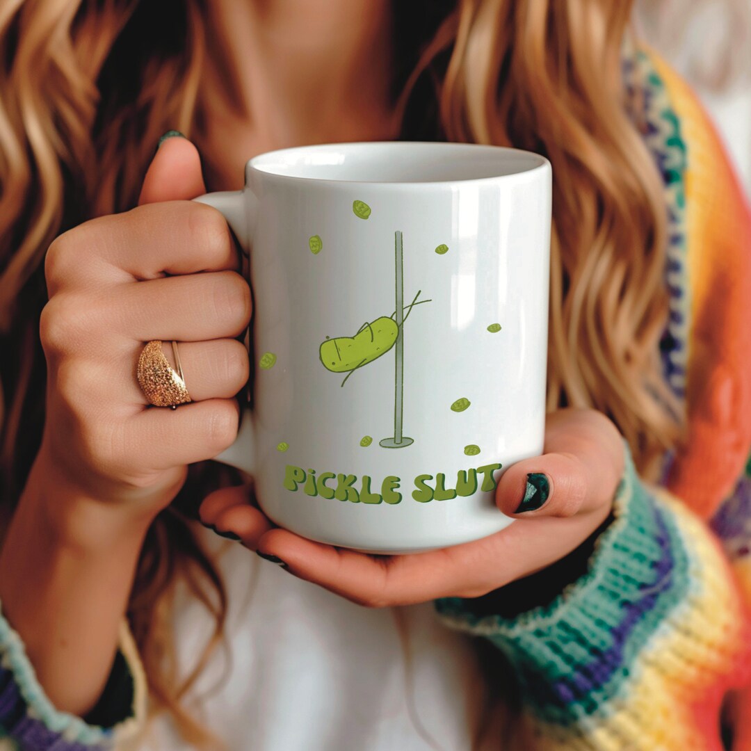 Funny Pickle Mug: Pickle Lover Gift - Etsy