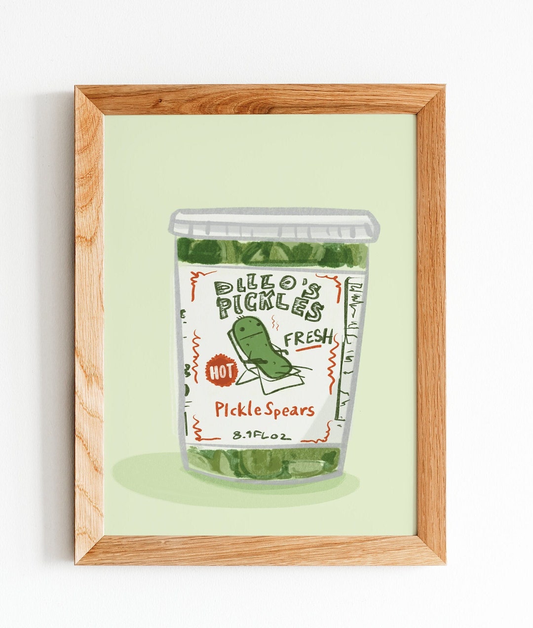 Grillos Pickles Wall Art Poster - Etsy