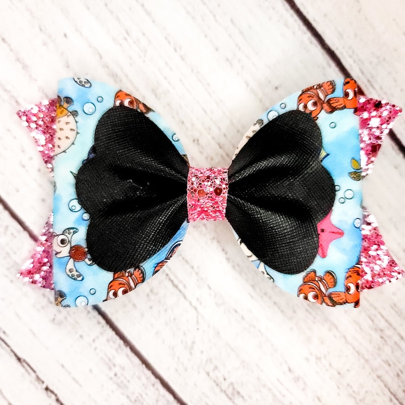 Fish Hair Bow - Etsy
