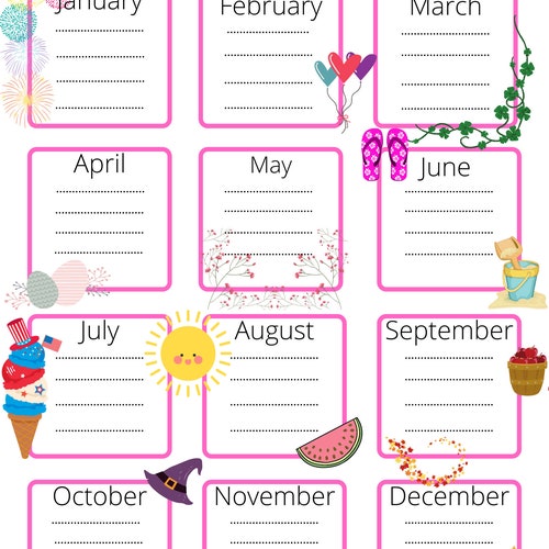 Girls Scouts Birthday Girl Scouts Chart Girl Scouts Daisy - Etsy