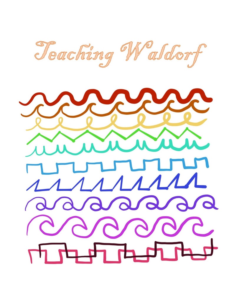 Waldorf Form Drawing 60 Forms Grade 1-2 - Etsy