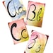 Waldorf Steiner Cursive Alphabet Letters Homeschool Playroom or ...