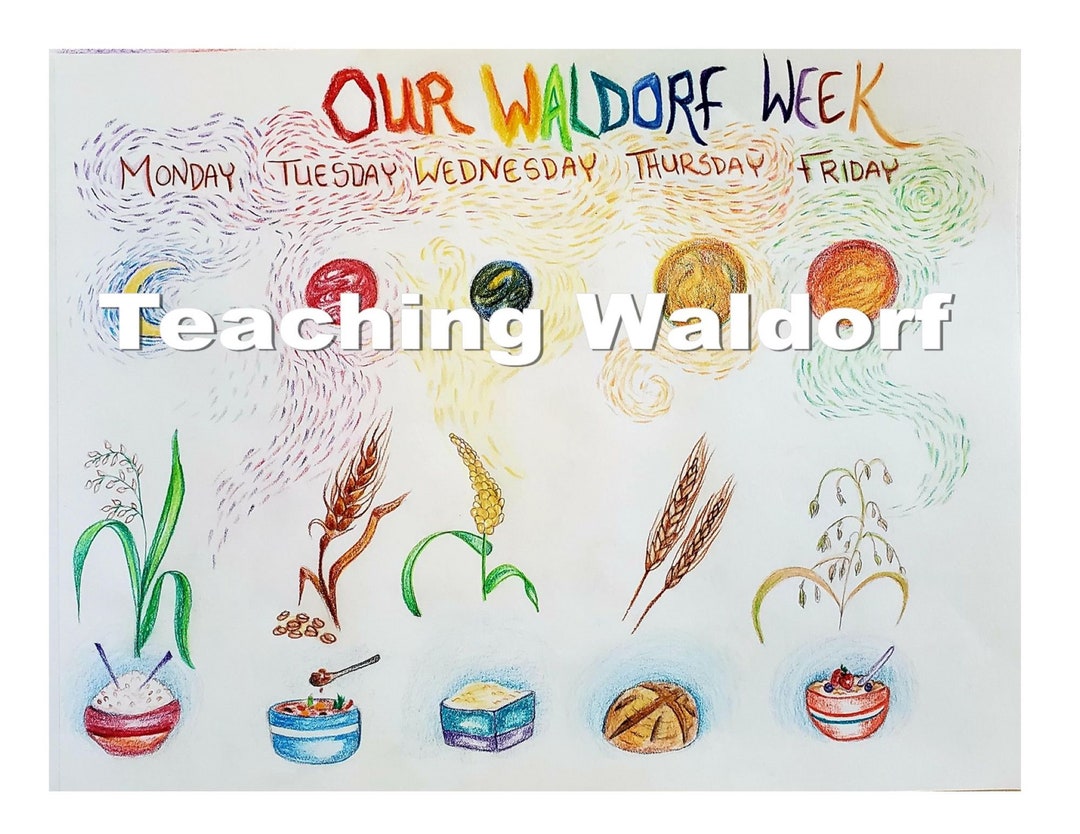 Waldorf Weekly Rhythm Schedule Steiner Homeschool Teaching - Etsy UK