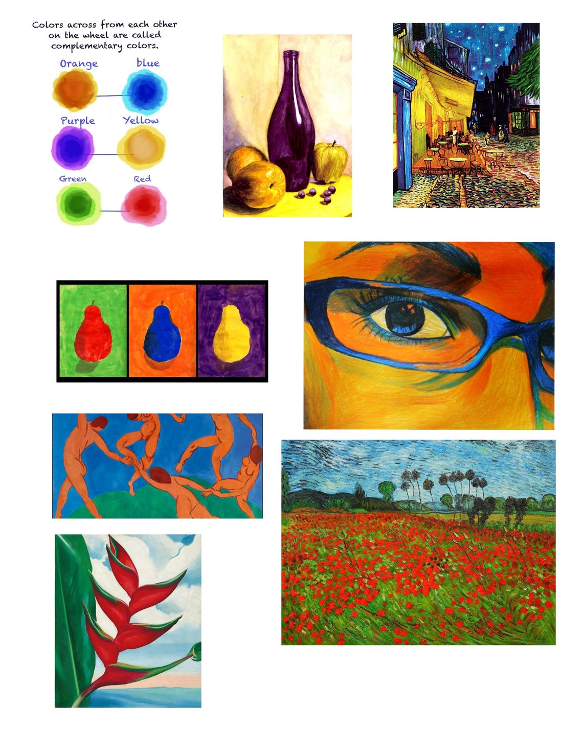 Color Wheel Lesson Plan Waldorf Montessori Homeschool Digital Instant ...