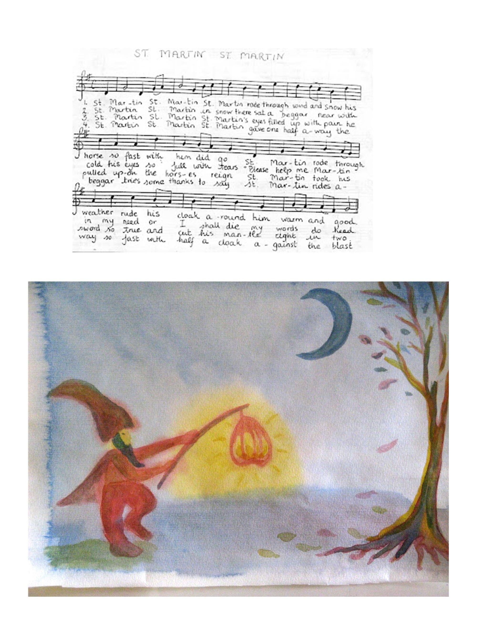 Waldorf Lantern Walk Bundle Steiner Homeschool Autumn Martinmas Songs ...