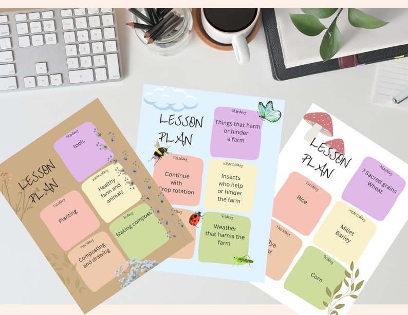 Waldorf Inspired Lesson Plan, 3rd Grade Farming Block 65 Pages , Grade ...