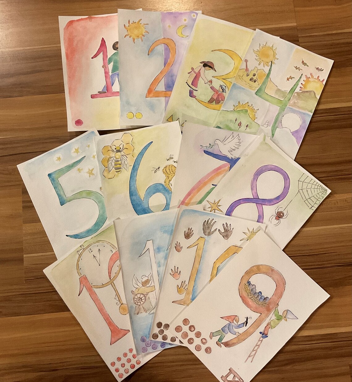 Waldorf Quality of Numbers Steiner 1-12 Homeschool Digital - Etsy