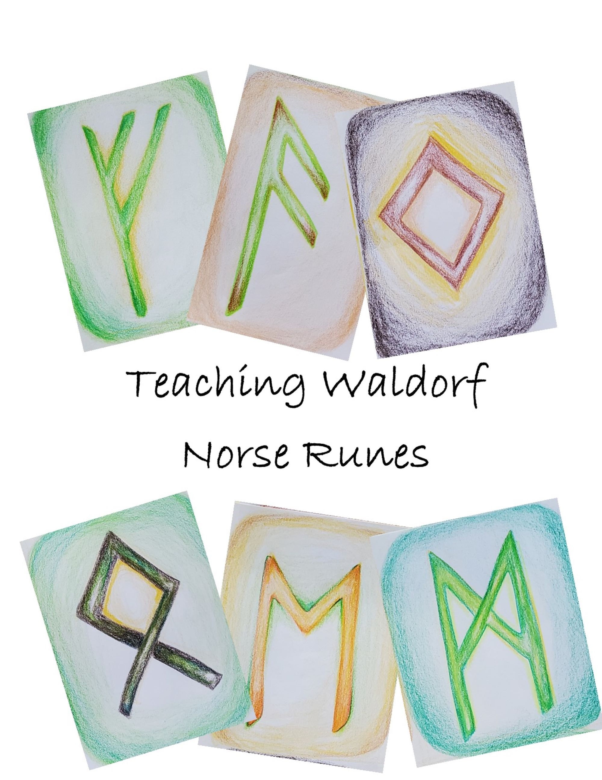 Viking Runes Letters for Waldorf and Homeschool Lessons Norse Mythology ...