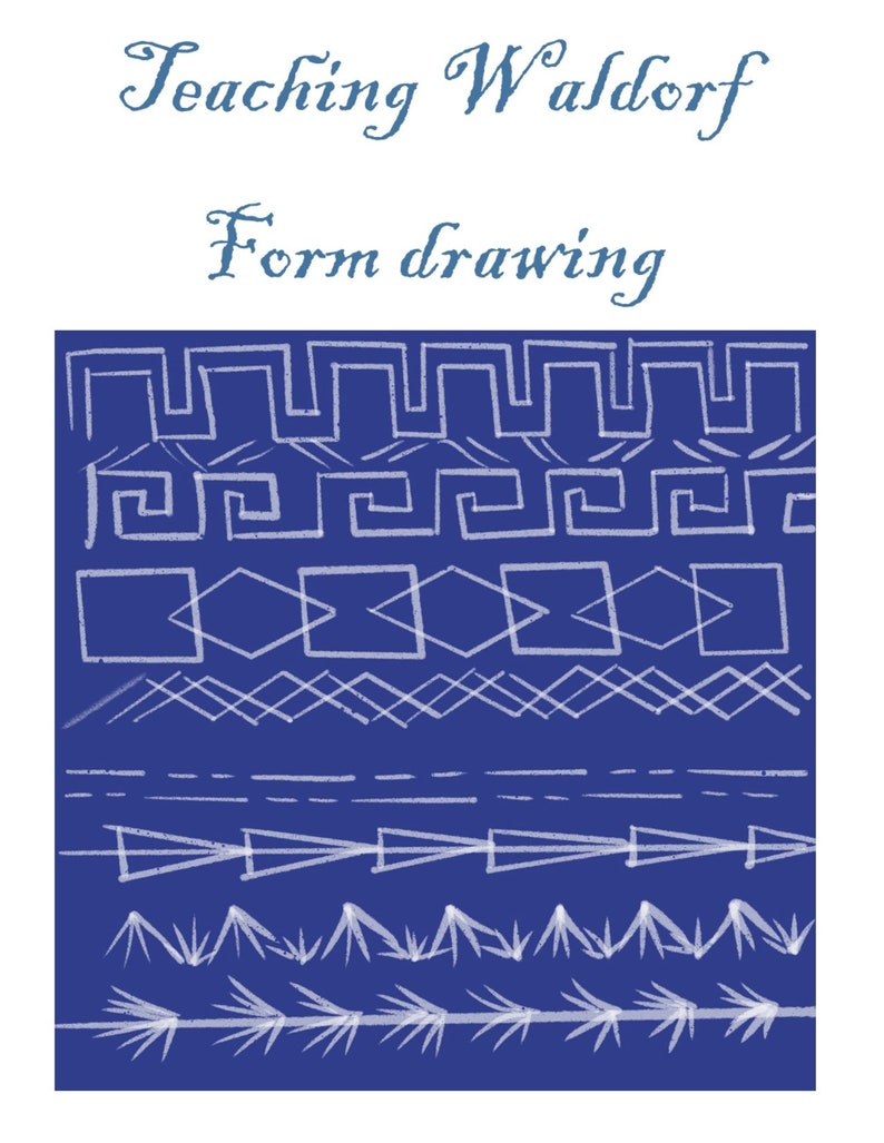 Waldorf Form Drawing 60 Forms Grade 1-2 - Etsy