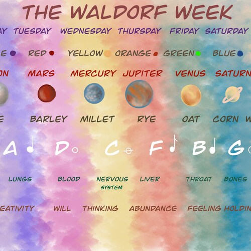 Weekly Rhythm Wheel - Etsy