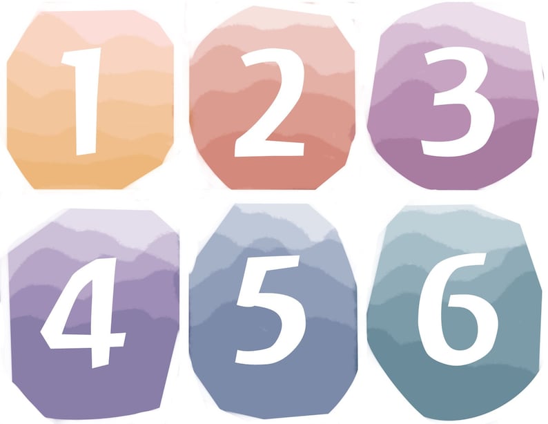 Waldorf Alphabet and Numbers Steiner Montessori Homeschool Download ...