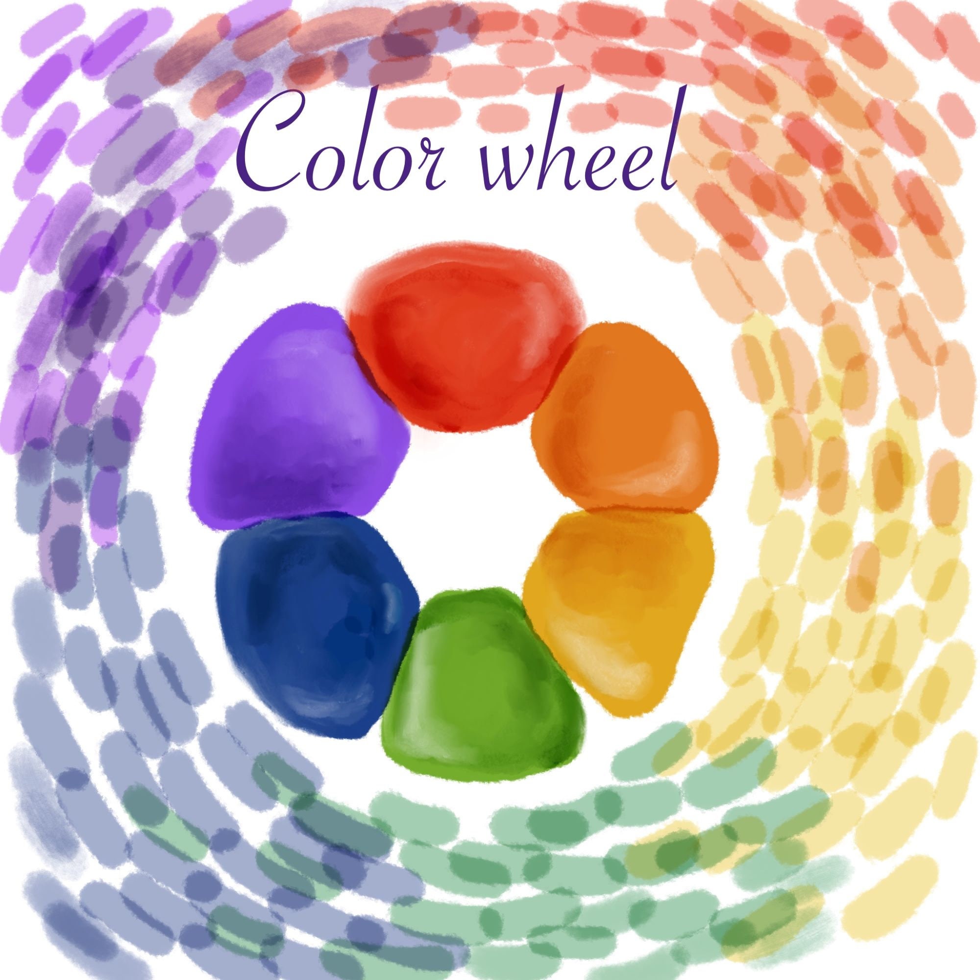 Color Wheel Lesson Plan Waldorf Montessori Homeschool Digital - Etsy ...
