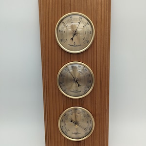 Horizontal Decorative Wall-hanging Weather Station--thermometer ...