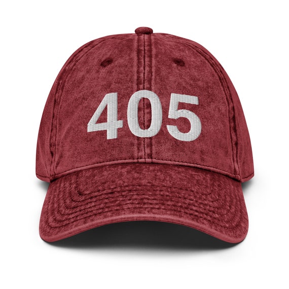 405 Oklahoma Area Code Faded Dad Hat - Etsy