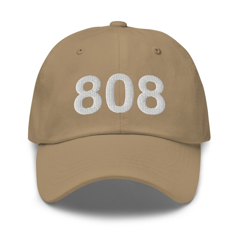 808 Honolulu Area Code Dad Hat - Etsy