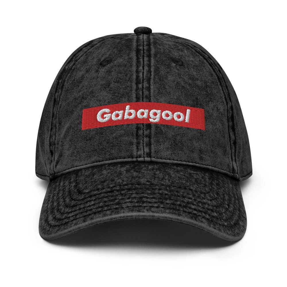 Gabagool Box Logo Faded Dad Hat - Etsy