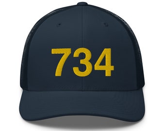 734 Area Code - Etsy