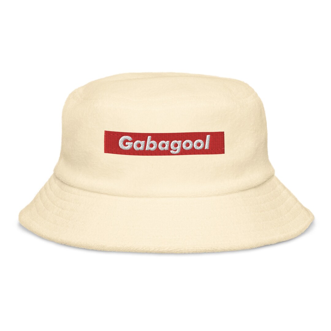 Gabagool Box Logo Terry Cloth Bucket Hat - Etsy