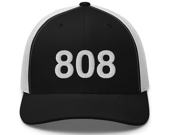 808 Area Code Hat - Etsy