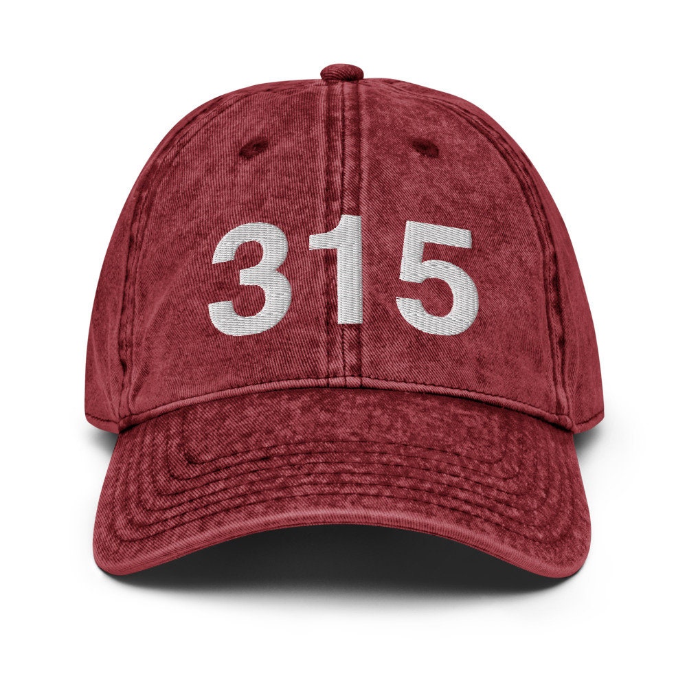315 Upstate NY Area Code Faded Dad Hat - Etsy