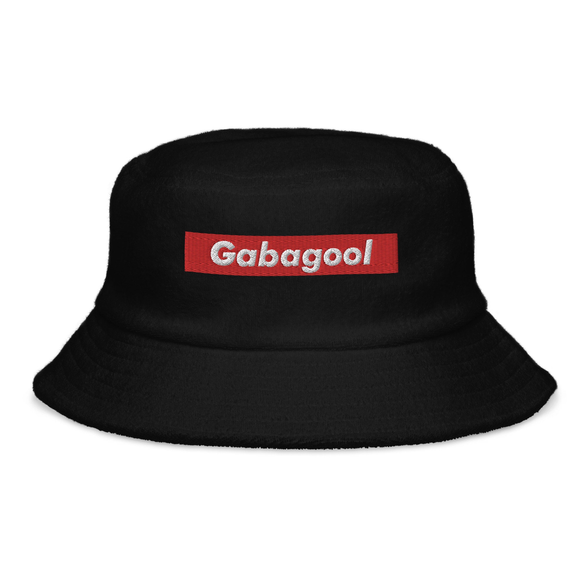 Gabagool Box Logo Terry Cloth Bucket Hat - Etsy
