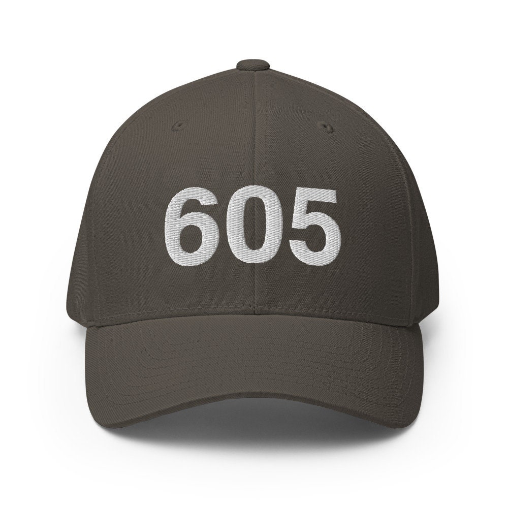 605 South Dakota Area Code Closed Back Hat - Etsy