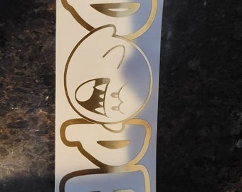 Super Mario Boo Decal - Etsy