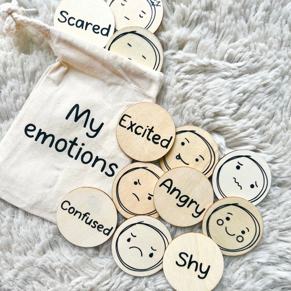 Inside Out Feelings Wheel - Etsy Canada