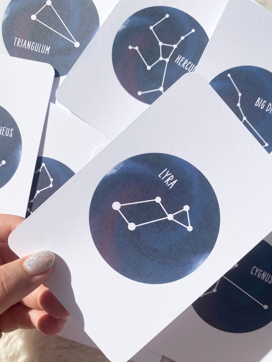 Star Constellation Flashcards, Orion, Draco, Little and Big Dipper ...