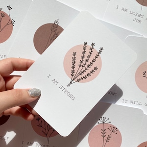 Postpartum Affirmation Cards, Postpartum Recovery, Postpartum Journey ...