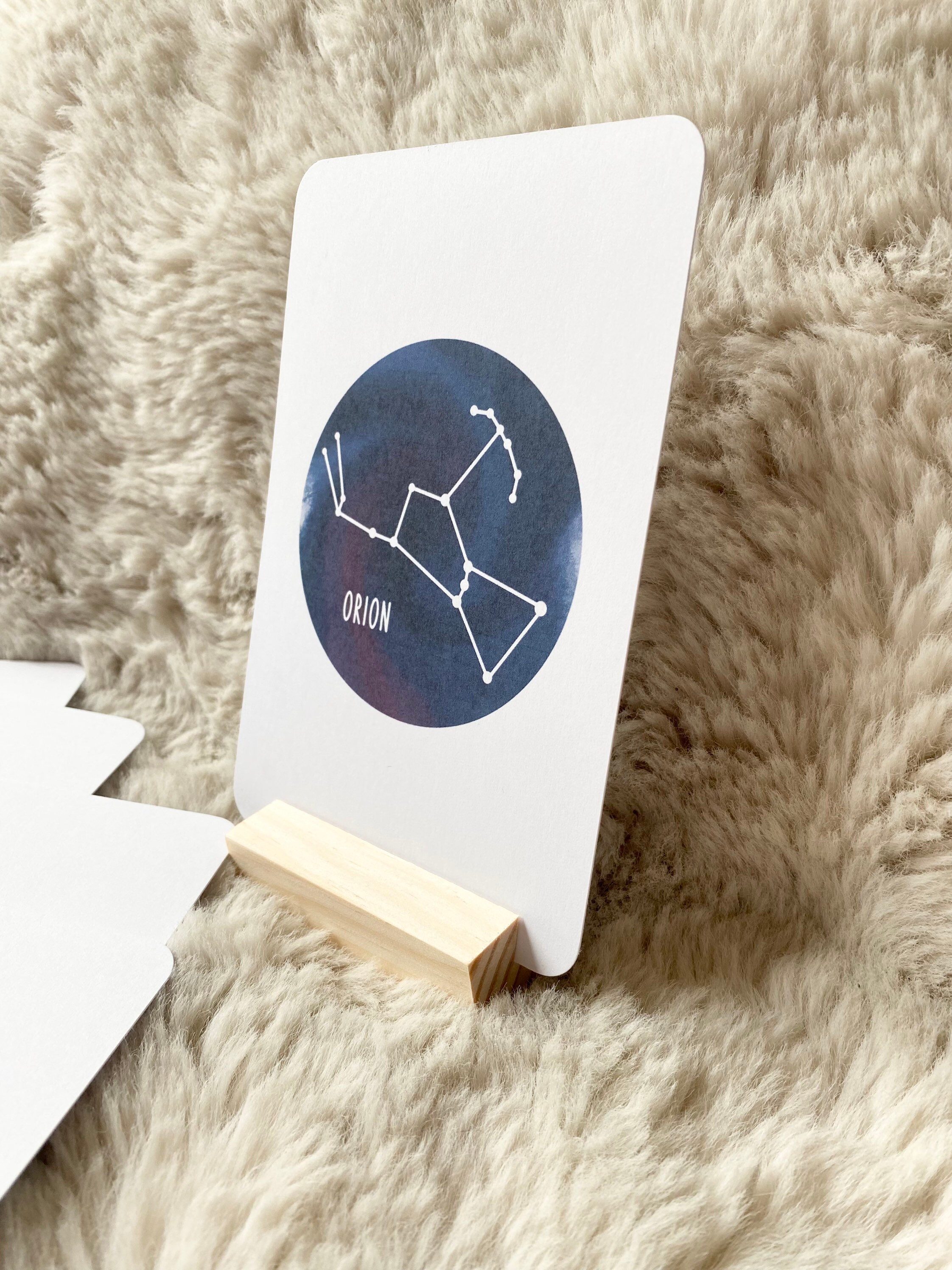 Star Constellation Flashcards, Orion, Draco, Little and Big Dipper ...