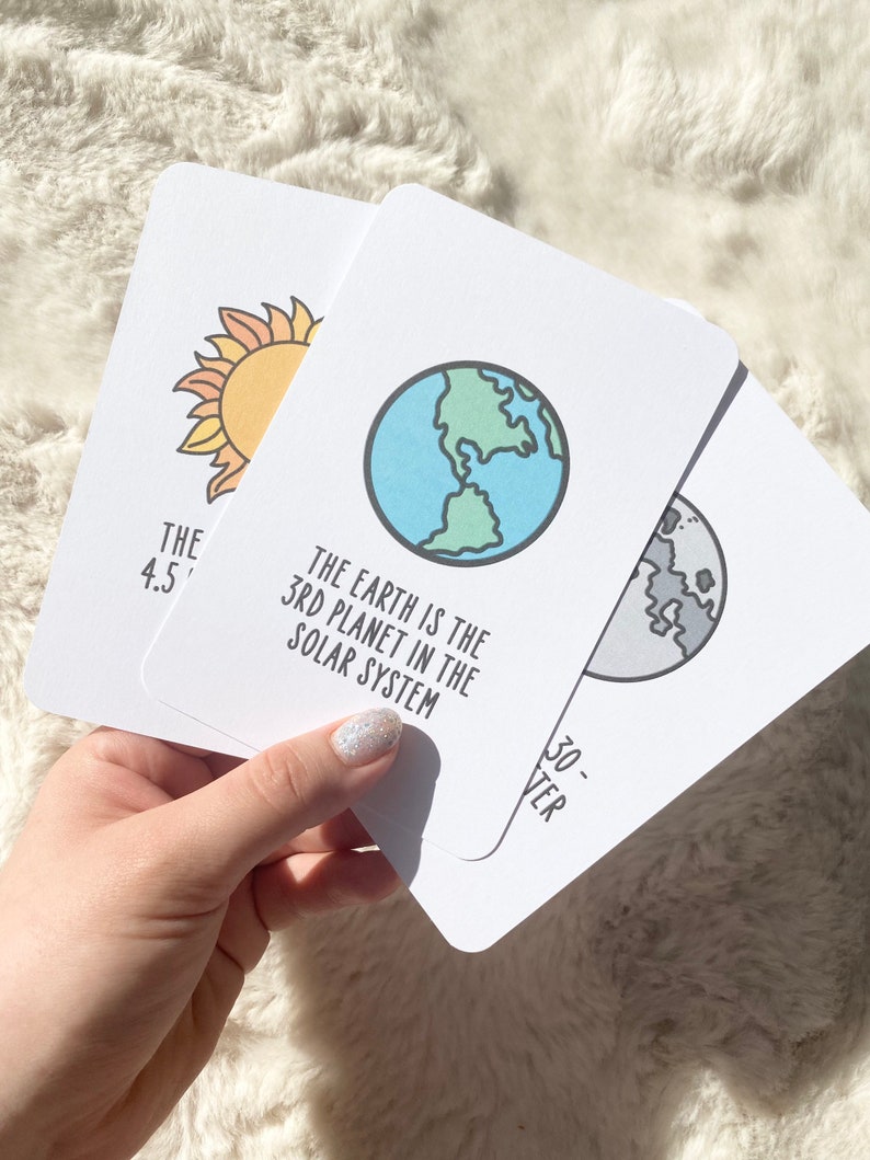 Solar System Flashcards, Planets, Space Flashcards, Universe, Astronaut ...