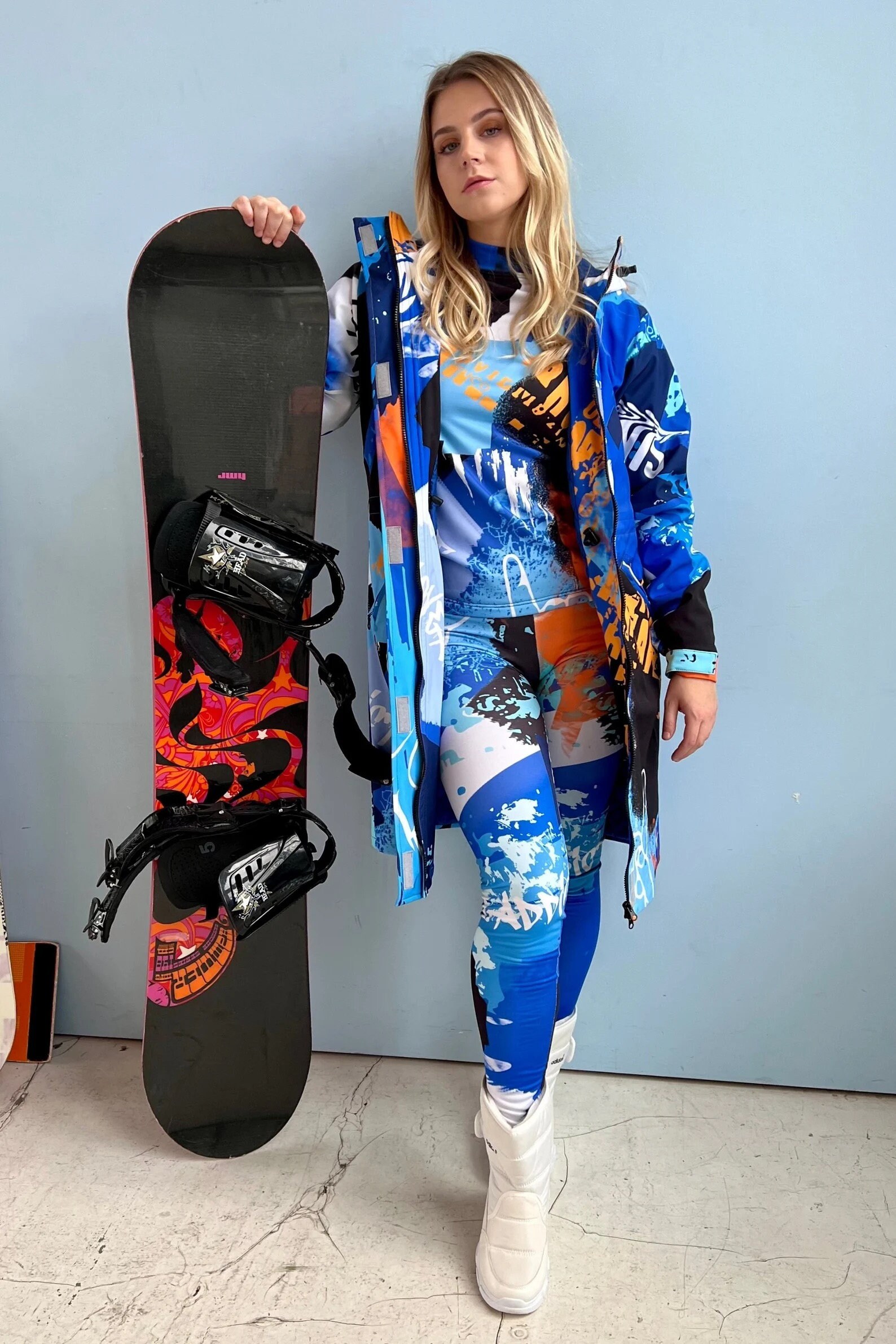 SET: Big Set of 5 Items, Snowboard Dress, Snowboard Clothes, Softshell ...