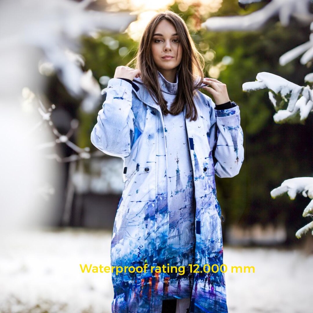 Softshell Parka, Rain Coat Women, Colorful Parka, Long Coat Women ...