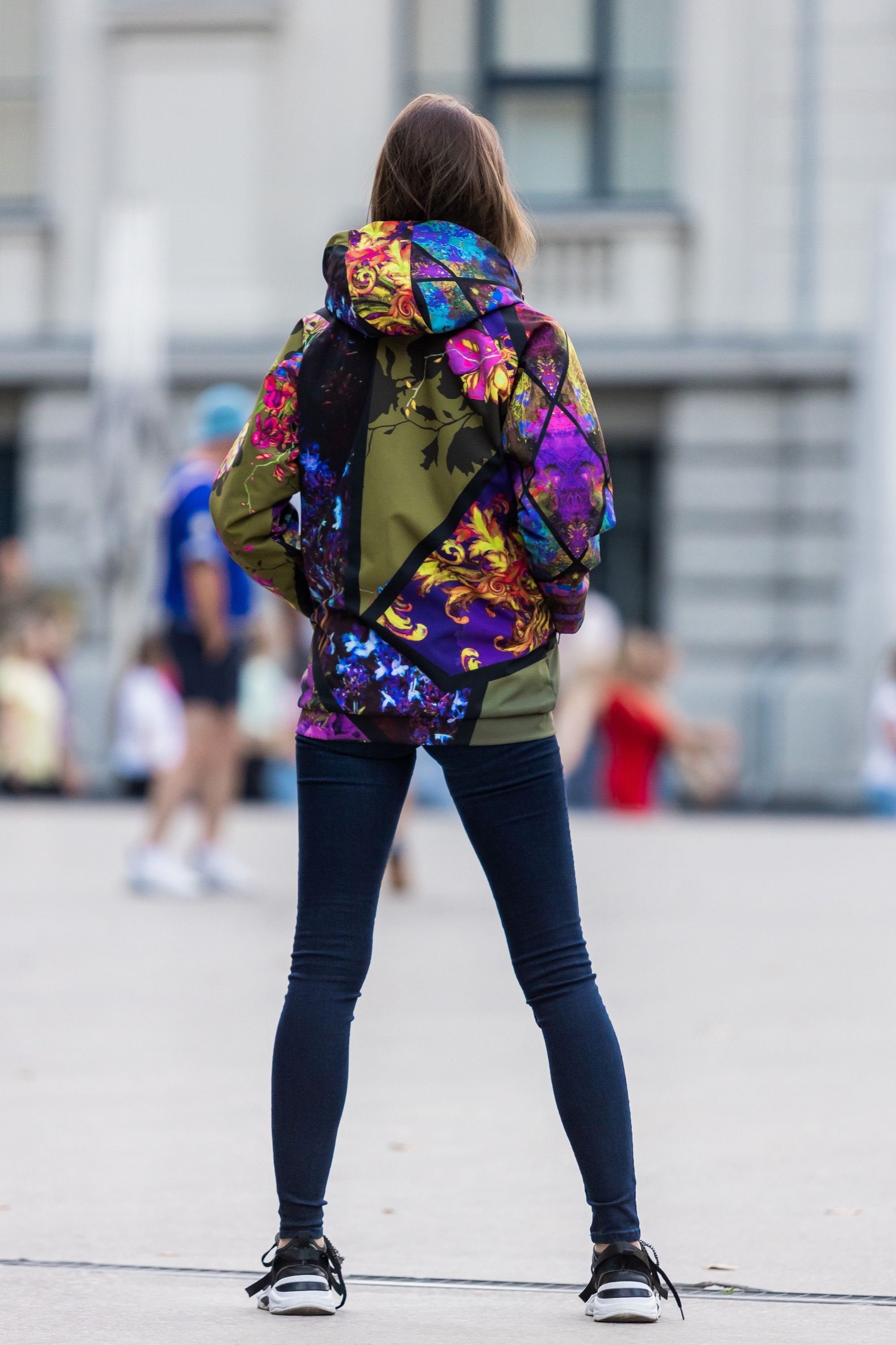 Colourful Jacket, Windproof Jacket, Sportwear, Women Sport Jacket ...