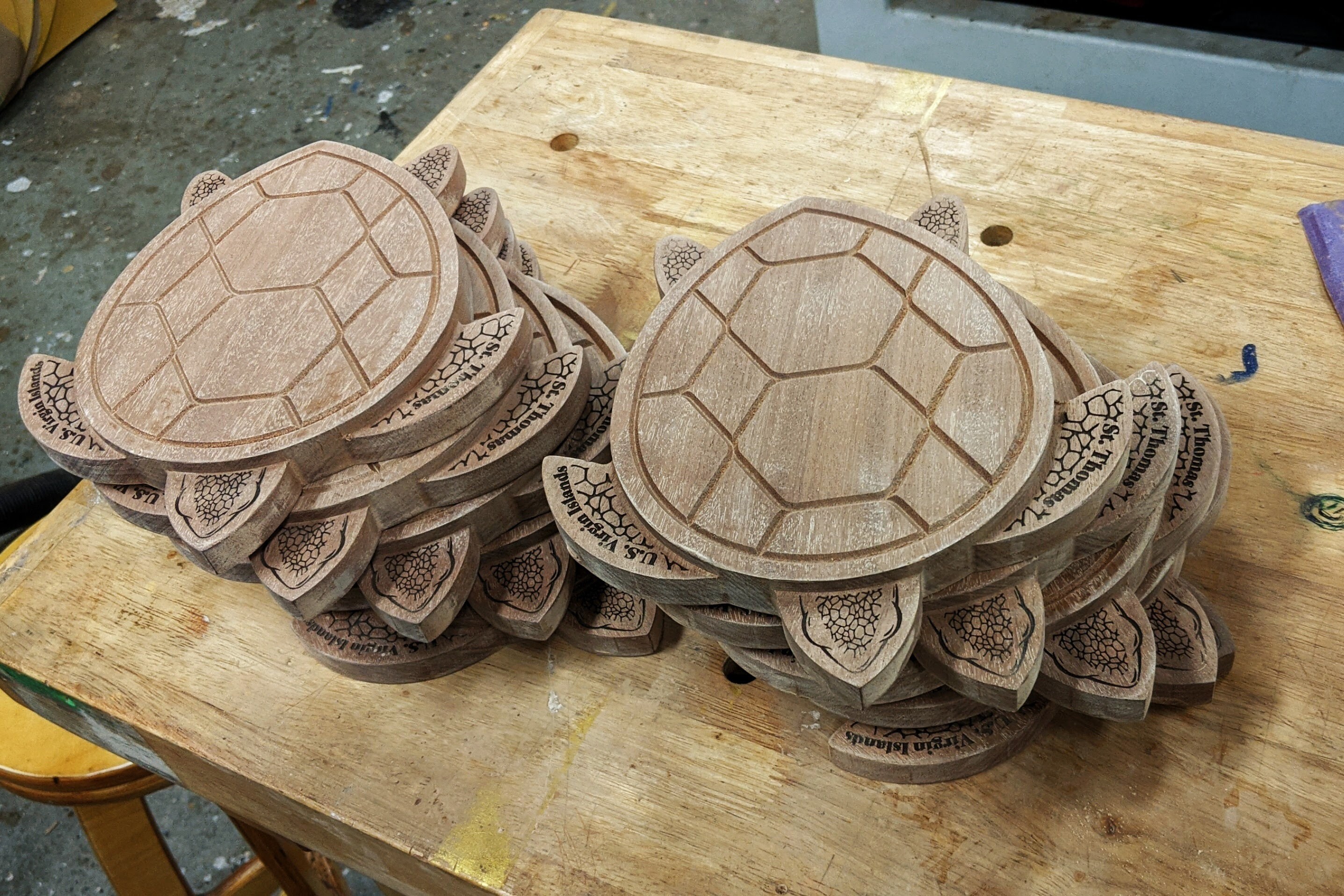 CNC Sea Turtle Citrus Board Vectric + Vector File + CNC Instructions ...