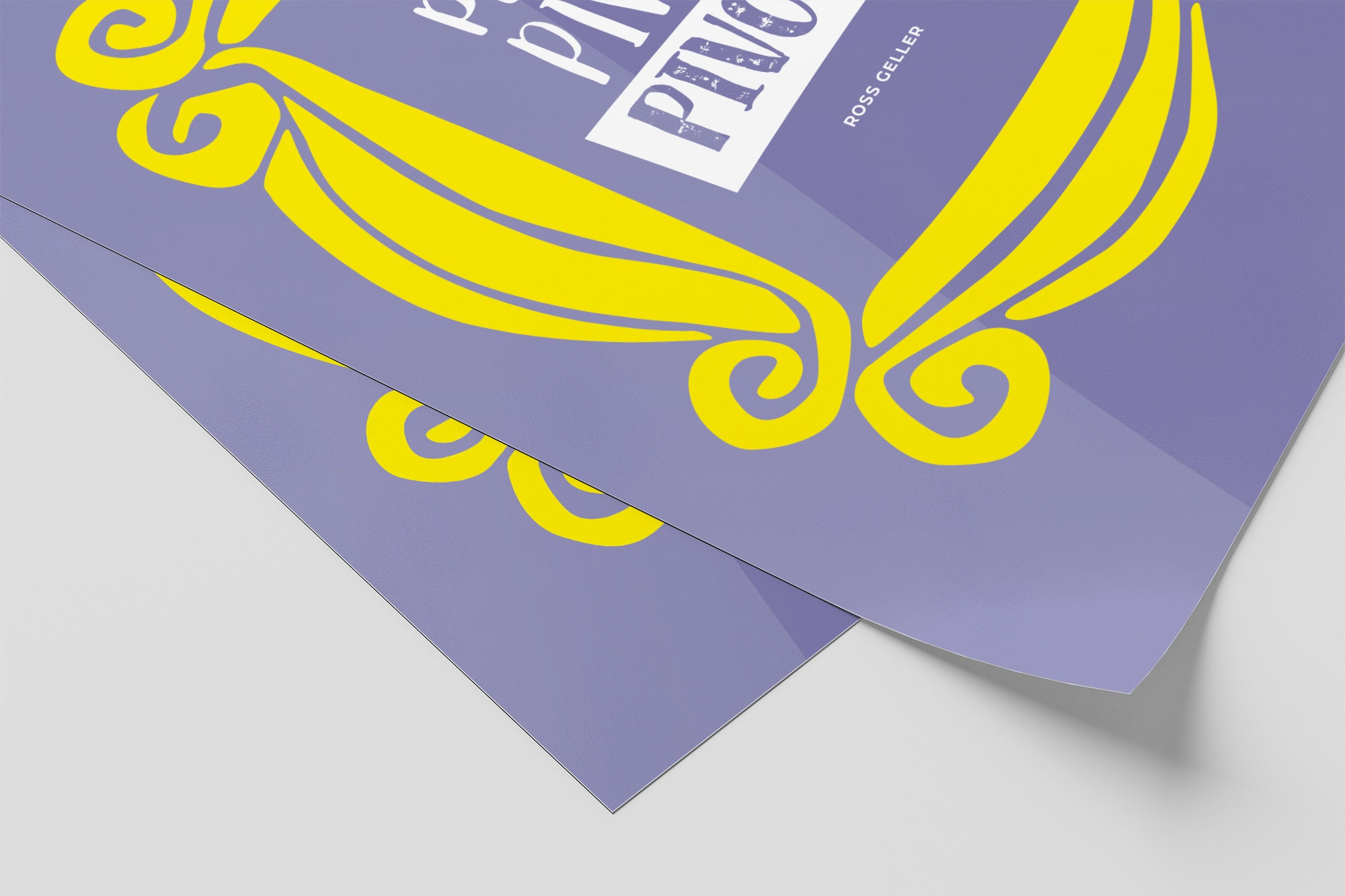 Friends pivot Fan Art Premium Poster Ideal for Living - Etsy