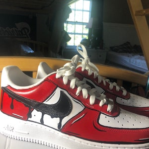 Custom Air Force 1's Cartoon Theme - Etsy